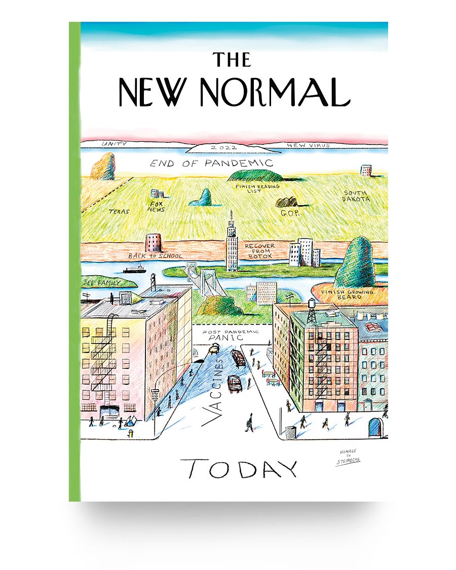 'The New Normal' Poster by Bob Eckstein – Humorist Shop